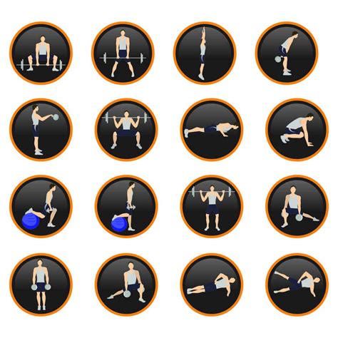 Entry 653 By Harrissaleem2 For Exercise Icons Design Freelancer