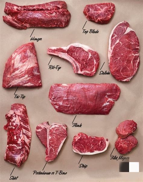 Beef Cuts Most To Least Tender At Martha Watkins Blog