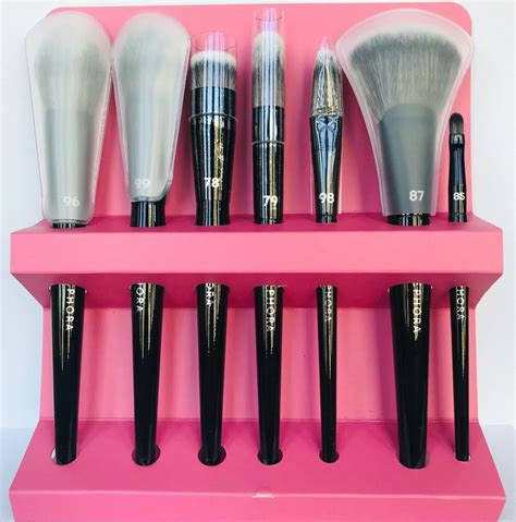 Sephora Makeup Brushes Display