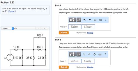 Solved Problem 3 23 Part A Look At The Circuit In The