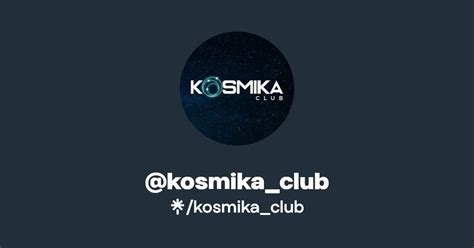 @kosmika_club | Linktree