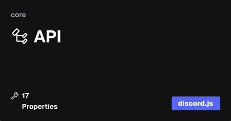 Api Core 201 Discordjs