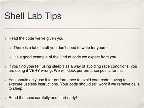 ppt processes signals and shell lab powerpoint presentation free
