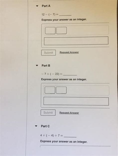 Solved Part A 12 7 Express Your Answer As An Integer