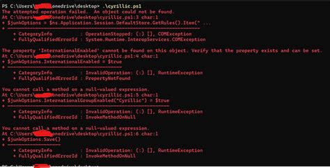 Automate The Rollout Of Blocking Cyrillic Encoding In Outlook 365