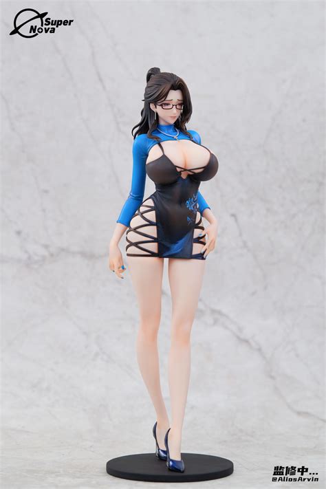 Illustration By Aliosarvin Super Nova Inoue Iris 16 Scale Figure