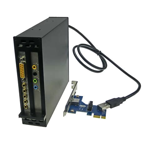 Aliexpress Com Buy Free Shipping PCI E X1 To 2 PCI 32bit Slots Adapter Riser Card Support PCI