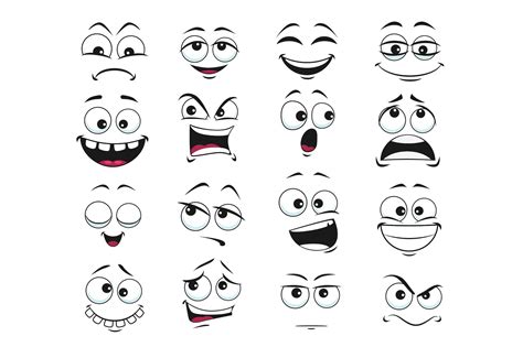 Face Expression Vector Icons Illustrations ~ Creative Market