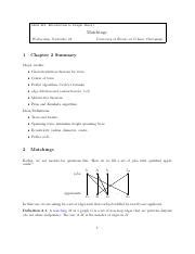 lecture15.pdf - Math 412: Introduction to Graph Theory Matchings Wednesday September 28 1 ...