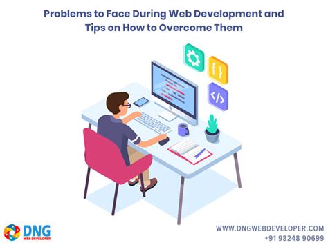 web development tips to overcome problems during website development