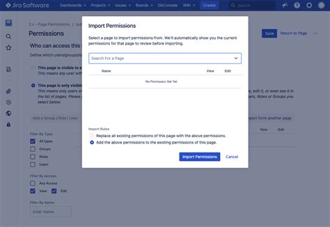 Permission Overview Simple Team Pages