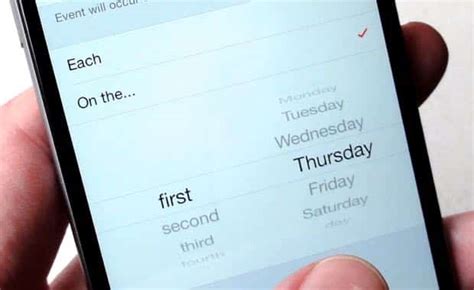 ios tip create your own custom repeating calendar events here s the