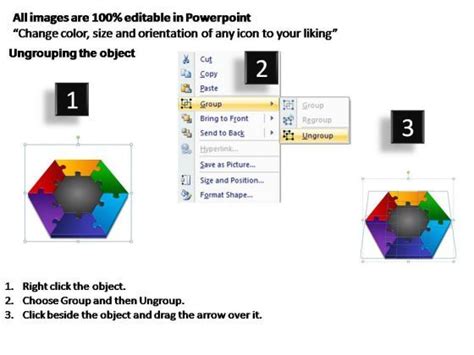PowerPoint Design Process Puzzle Process Ppt Themes