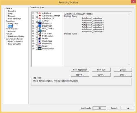 Recording Options In Loadrunner With Illustrations Softwarehour