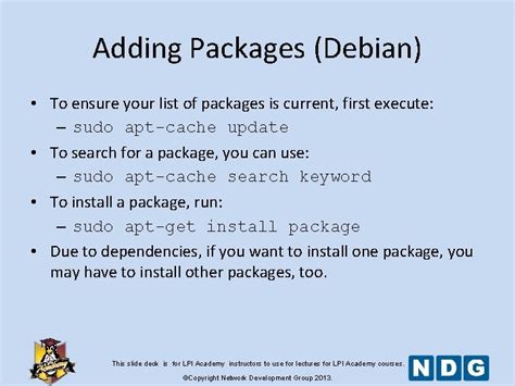 Module Managing Packages And Processes This Slide