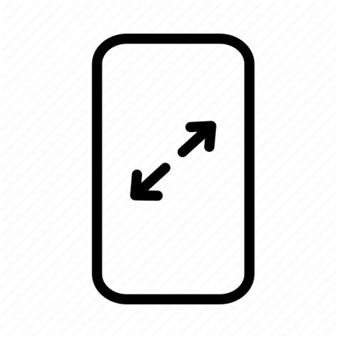 Display Size Phone Display Size Screen Specification Specs Icon