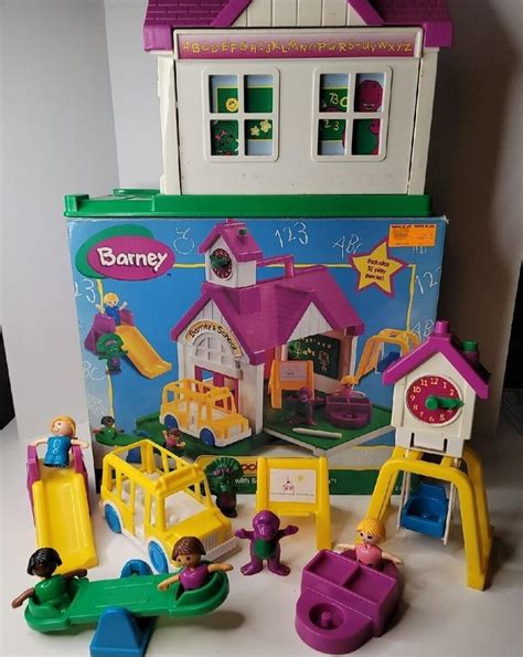 Barney And Friends Schoolhouse Playskool 1993 R Nostalgia
