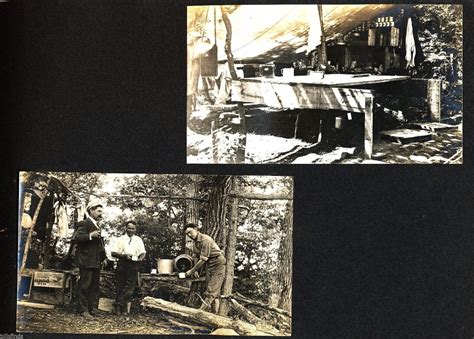 1910 Vintage Antique Camping Nude Campers Ontario Lakes Canada 116