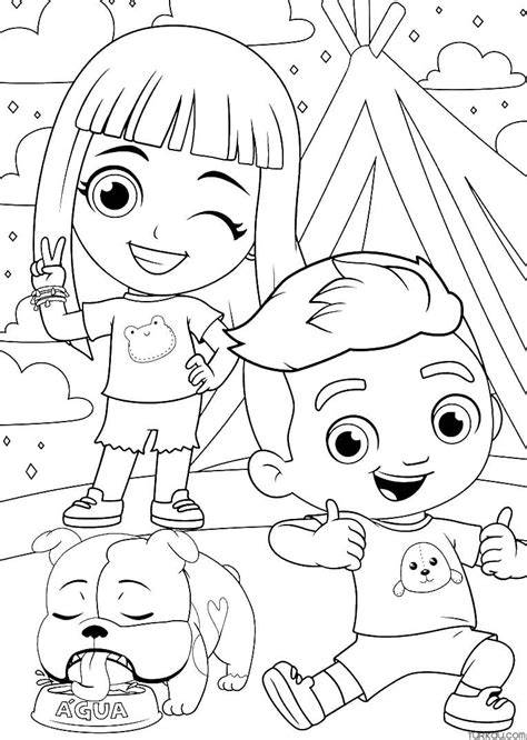 Luccas Neto Coloring Page Turkau