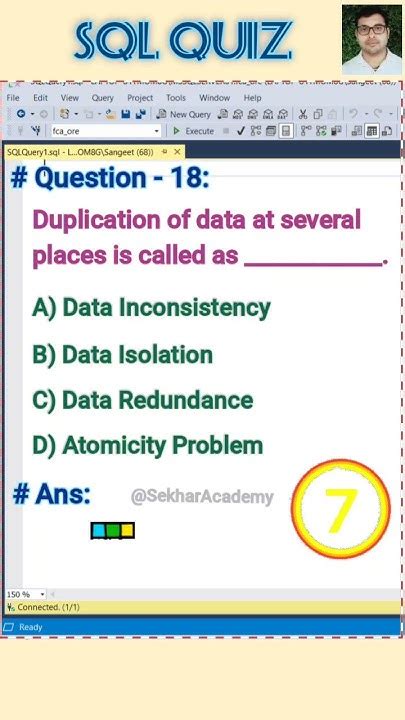 Sql Quiz 18 Sql Mysql Coding Interviewquery Sqljoins Shorts Reels Shots