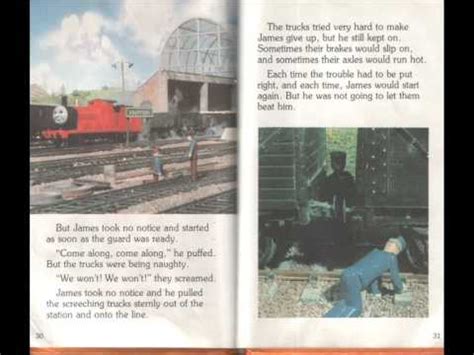 Ladybird Book Thomas Series James And The Troublesome Trucks Youtube