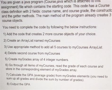 Solved Complete The Given Program To Change This Chegg Com