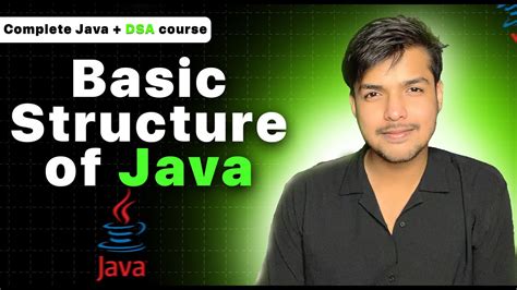 Basic Structure Of Java Complete Java Dsa Playlist Gaurav Bits