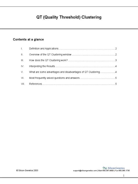 Qt Clustering Pdf Cluster Analysis Algorithms