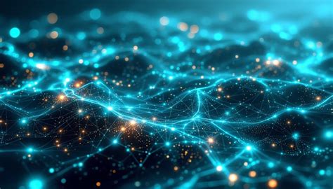 Free Neural Network Illuminated Image | Download at StockCake