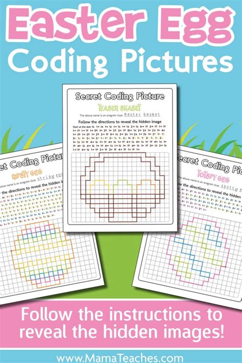 easter coding activity mama teaches