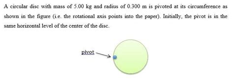 Moment Of Inertia And Angular Velocity Physics Forums
