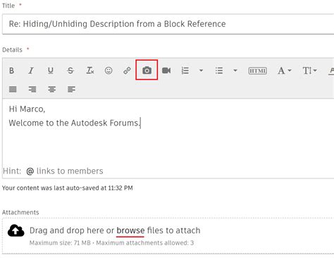 Solved Hidingunhiding Description From A Block Reference Autodesk