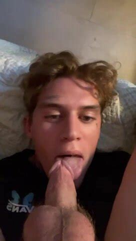 Tatted Guy Self Suck ThisVid