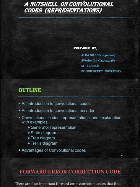 Convolutionalcodes Pdf Forward Error Correction Applied Mathematics
