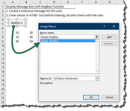 How To Use The Message Box In Excel VBA Xelplus Leila Gharani