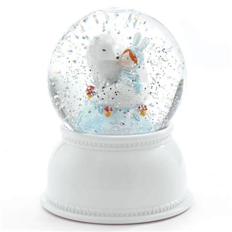 Djeco night light snow globe Lila en Pupi - Munchkins Toys & Shoes