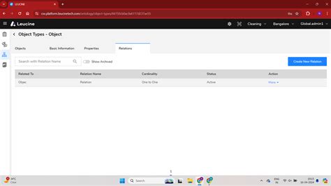 How To Archive A Relationship Between Object Types