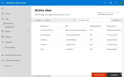 Sharepoint Online Get All Site Collections Using Powershell