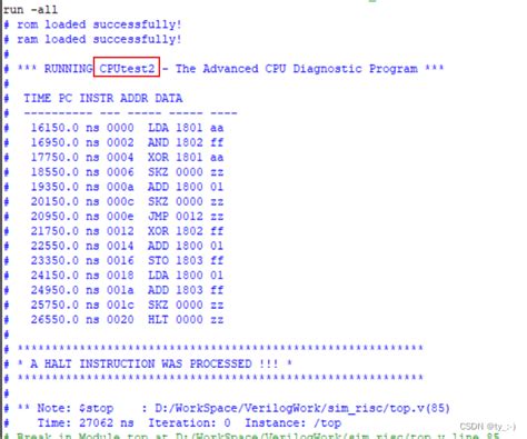 简易risc cpu的设计与验证，modelsim dark risc modelsim csdn博客