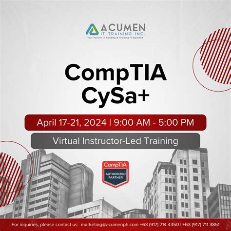 acumen it training inc on linkedin acumenph cybersecurity comptiacysa