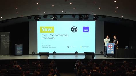 yew a rust webassembly framework for client side web apps media ccc de