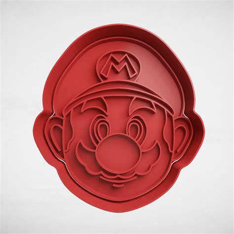 3d File Mario Bros Head Game・3d Printing Design To Download・cults