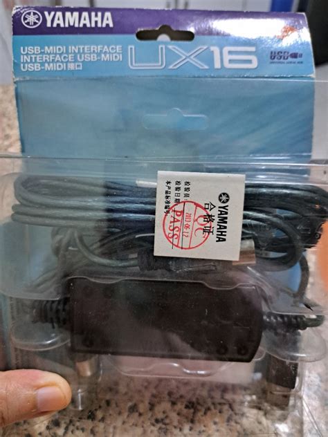 Yamaha Usb Midi Interface Ux16 Computers And Tech Parts And Accessories Cables And Adaptors On