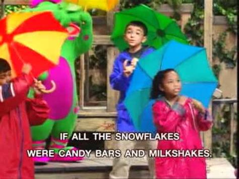 Barney If All The Raindrops Song Youtube
