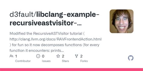 GitHub D Fault Libclang Example Recursiveastvisitor Function Decomposer Modified The