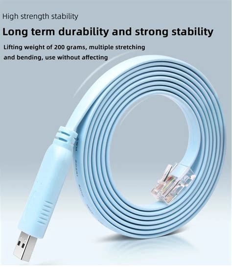 Usb To Rj45 Debugging Cable Console Cable Suitable For H3c Cisc0