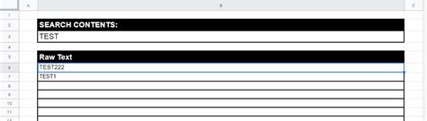 Regex Show The Row From A Search Result Google Sheets Stack Overflow