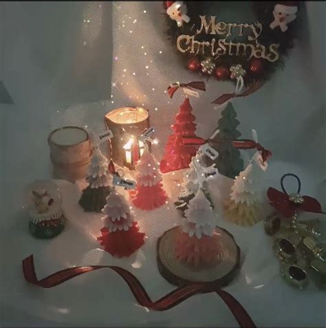 겨울맞이 크리스마스 트리 니트 캔들 만들기 원데이클래스 솜씨당