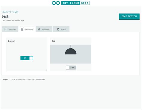 Programmare Per Arduino Iot Cloud Usando LIDE Desktop Filo Connesso