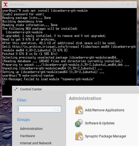Getting Rid Of Annoying Messages When Executing A GTK Application From The Terminal Trisquel